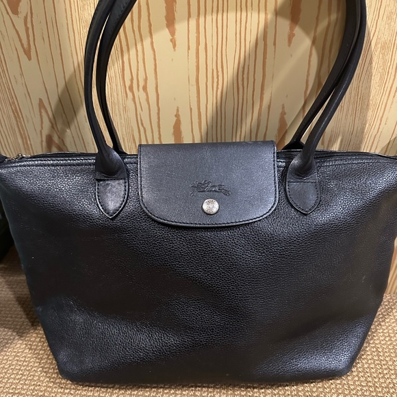 Longchamp | Bags | Authentic Longchamp Leather Bag | Poshmark